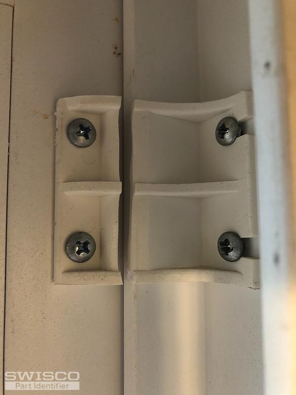 Bracket Holding Stationary Pane of Glass of Sliding Glass Door : SWISCO.com