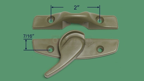 Replacement for Andersen double hung window latch : SWISCO.com