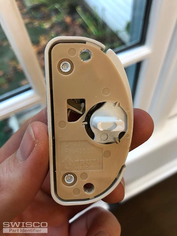 Truth Hardware PN 41110 window lock in white : SWISCO.com