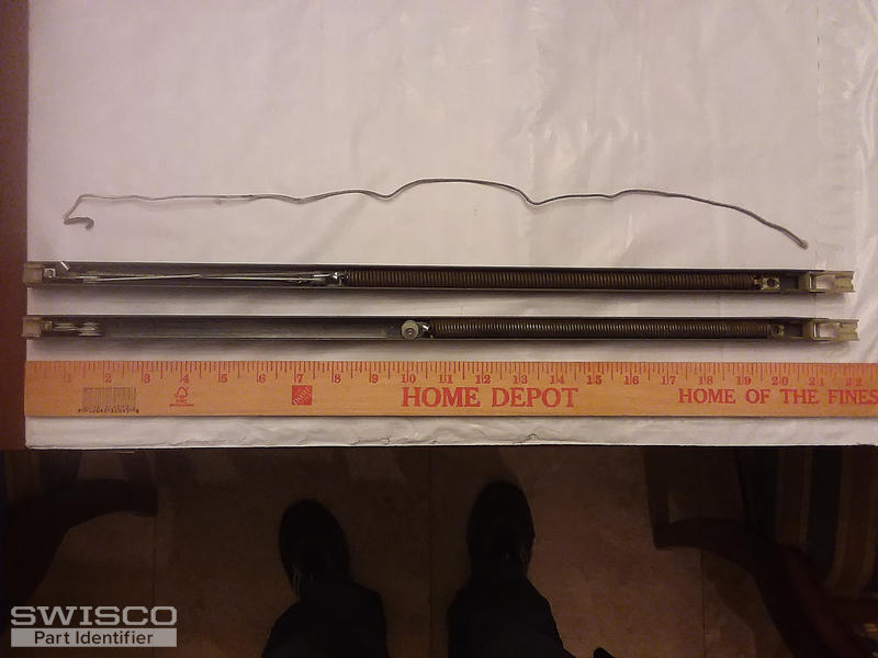 Aluminum Milgard single hung window balancer : SWISCO.com