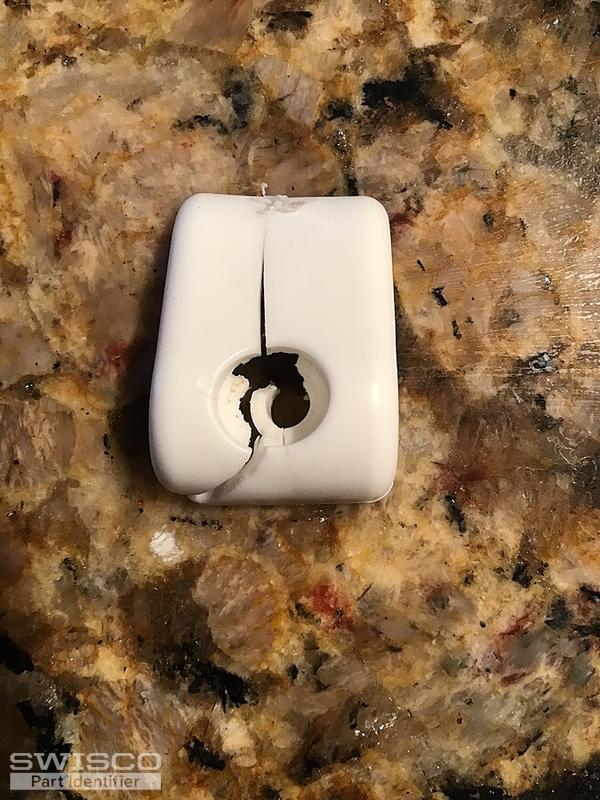 Cracked plastic piece. : SWISCO.com