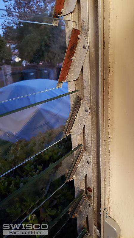 clips for jalousie window panes : SWISCO.com