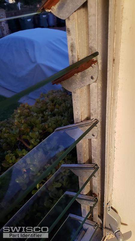 clips for jalousie window panes : SWISCO.com