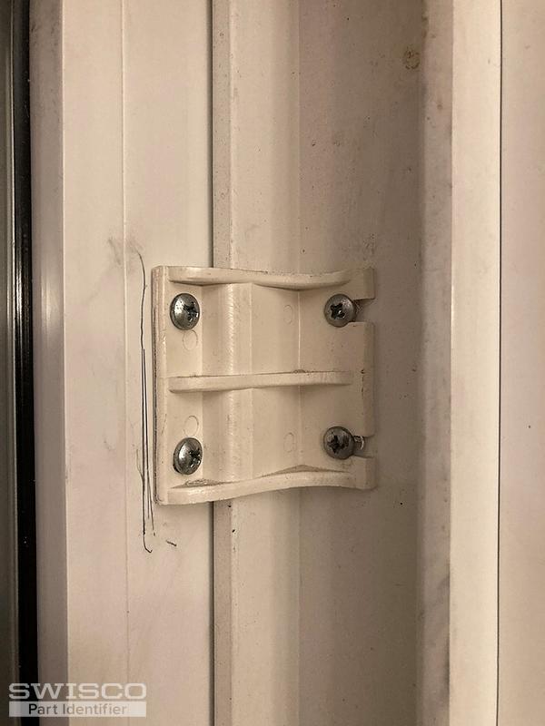 Stationary Glass Door Panel Securing Brackets : SWISCO.com