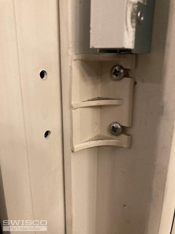 Stationary Glass Door Panel Securing Brackets : SWISCO.com