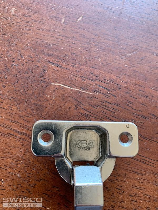 Replacement hinge for corner cabinet doors : SWISCO.com