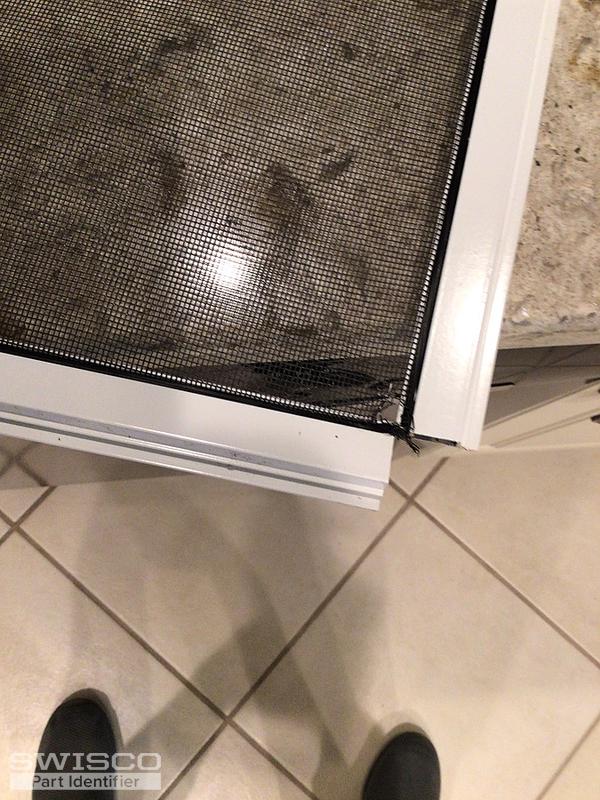 Casement window screen corner replacement : SWISCO.com