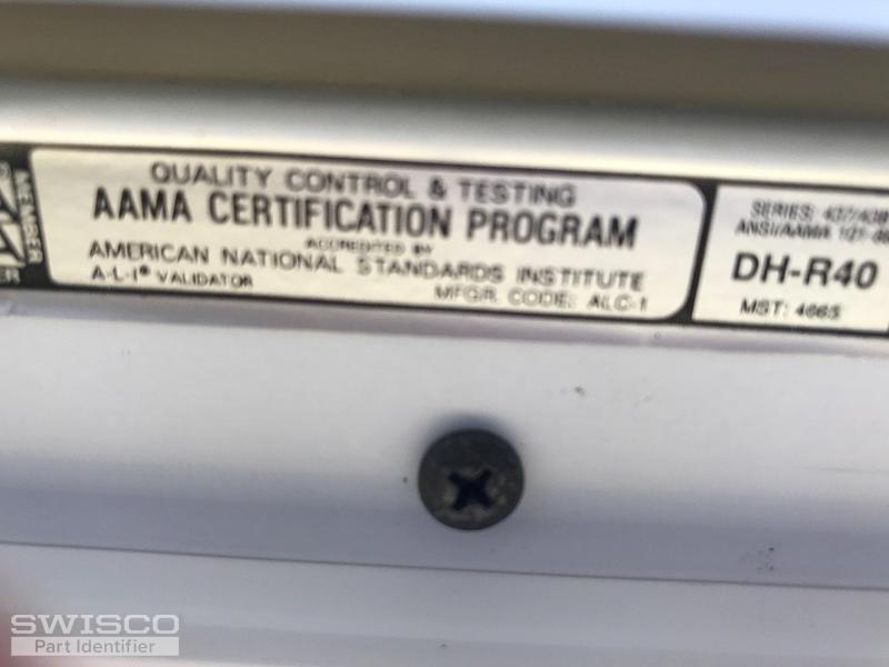 Dh-r40 window guides : SWISCO.com