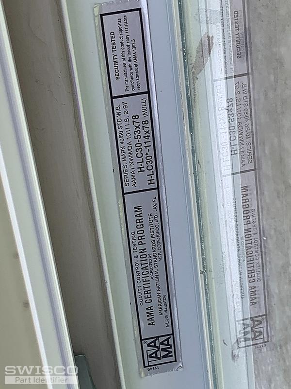 Plastic parts and balances for Kinco windows : SWISCO.com