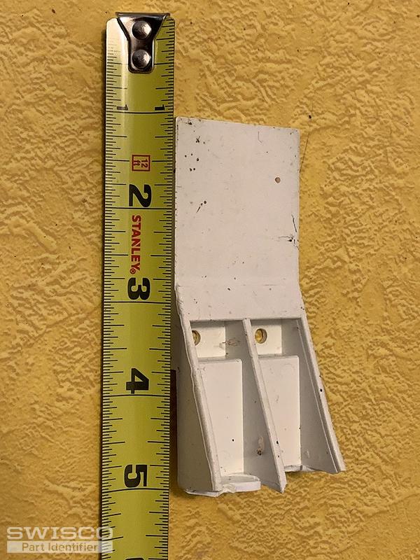 Fixed glass panel clip for patio door : SWISCO.com