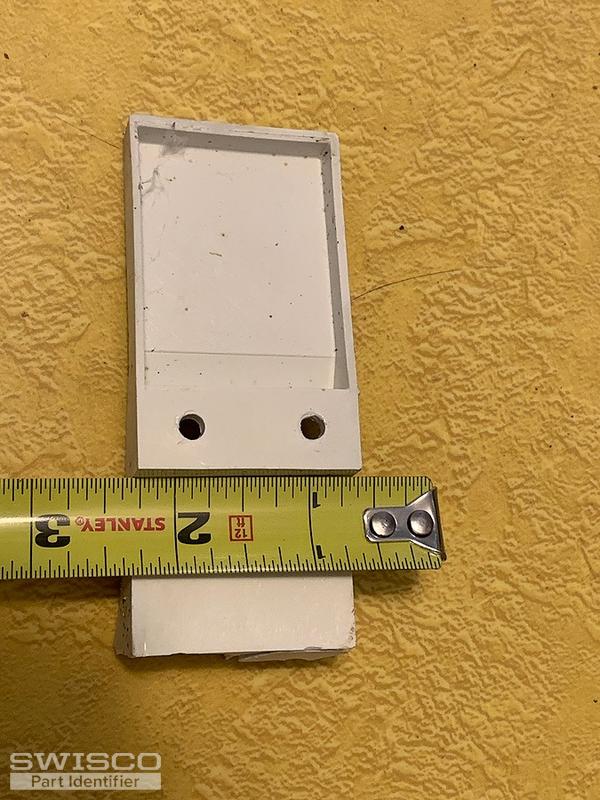 Fixed glass panel clip for patio door : SWISCO.com