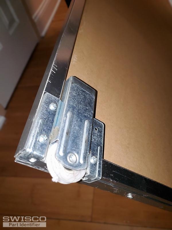 Sliding closet mirror door track and wheels : SWISCO.com