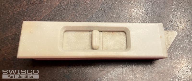 Beige vinyl window tilt clip : SWISCO.com