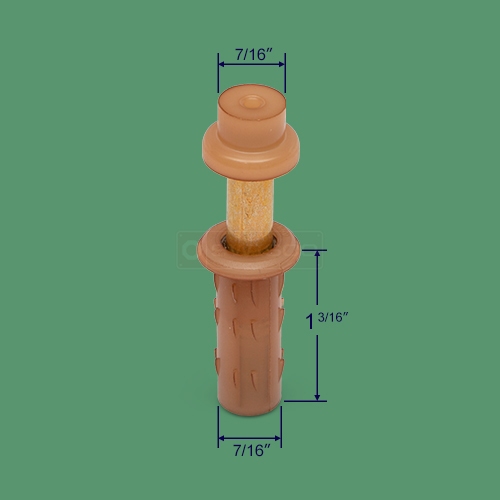 23-121 Top Pivot Guide, 7/16" Diameter : SWISCO.com