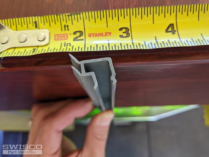 snap-in vinyl glazing bead : SWISCO.com