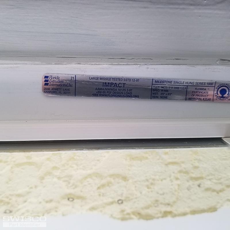 Milestone 1000 series single hung impact windows. : SWISCO.com