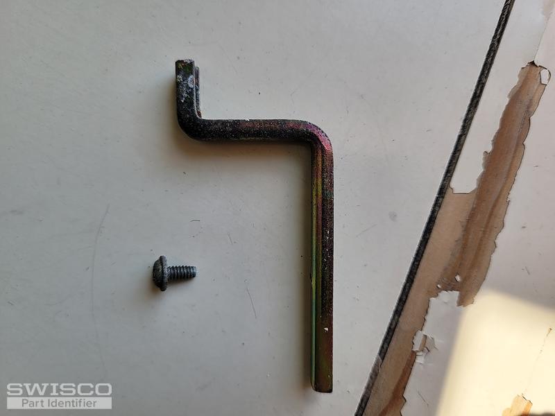 Tilt window, bottom mounting bracket to spring loaded bracket : SWISCO.com