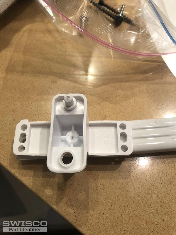 Mepla drawer slide plastic part (cabinet bracket?) : SWISCO.com