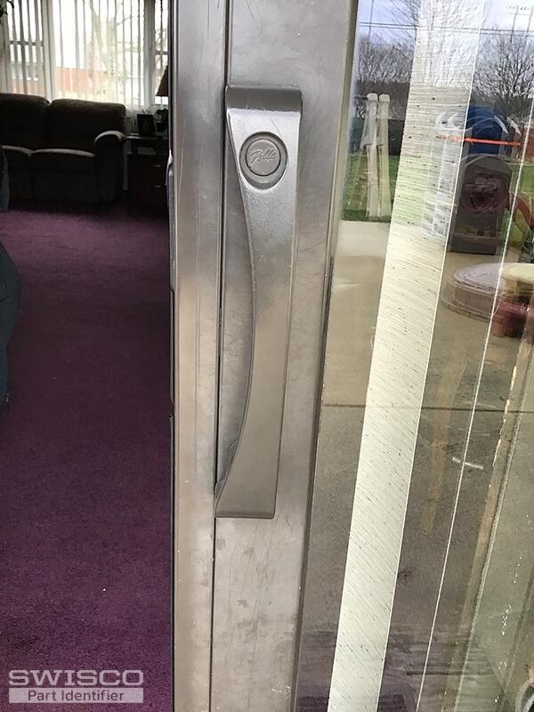 Pella sliding door lock set and handle replacement. : SWISCO.com