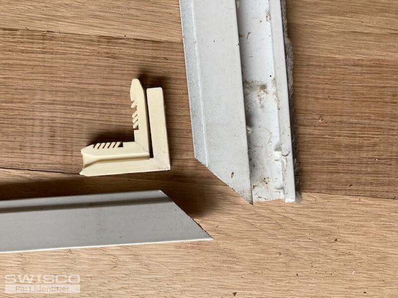 American Craftsman window screen frame replacement corner brackets ...