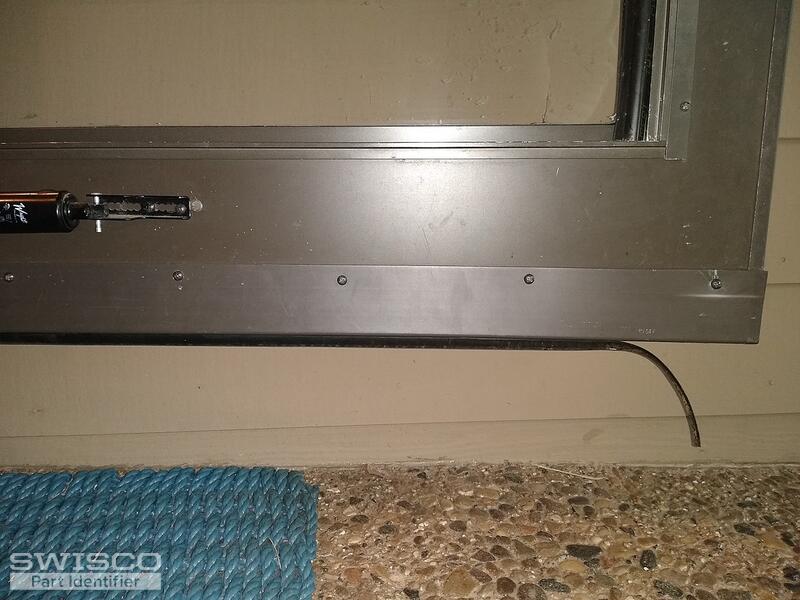 Storm door sweep with rubber sweep. : SWISCO.com