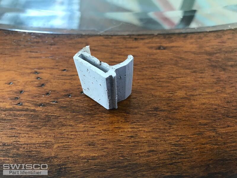 Vinyl window screen retainer clip1994 : SWISCO.com