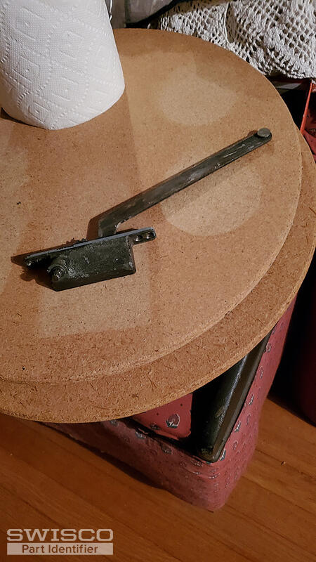 Window crank mechanism for metal casment windows built in the 1930's ...