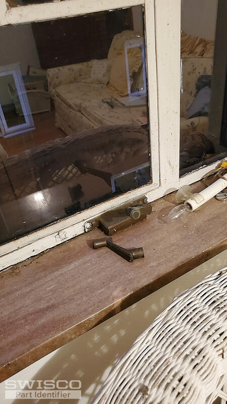 Window crank mechanism for metal casment windows built in the 1930's ...