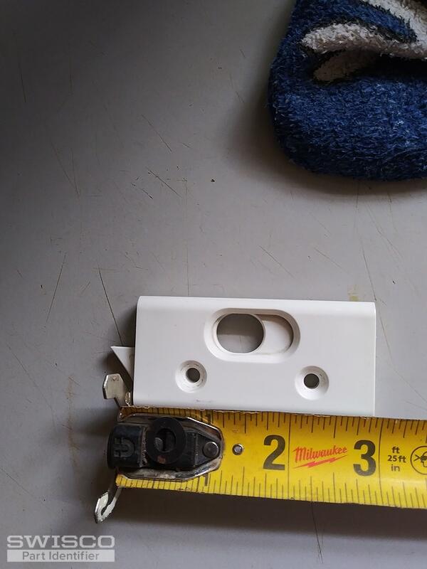 Vinyl window spring loaded tilt latch : SWISCO.com