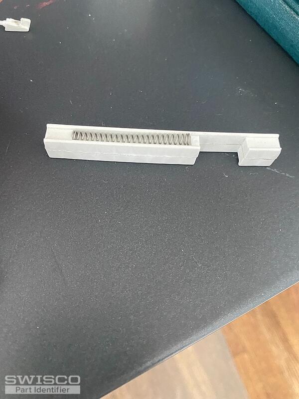 Storm window spring-loaded latch : SWISCO.com