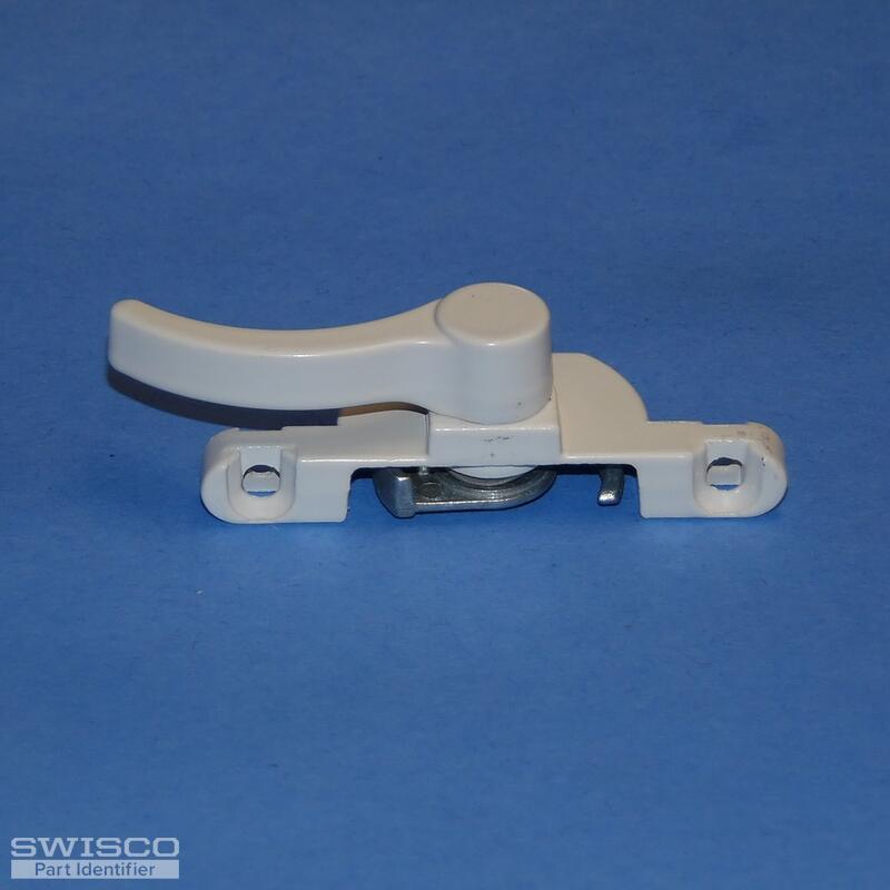 Sweep Lock Recessed 50-409-3 White 2 3/4? x 5/16? : SWISCO.com