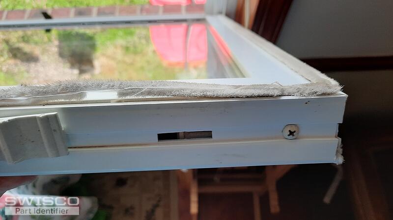 Replacement window sash latch felt weatherstripping : SWISCO.com