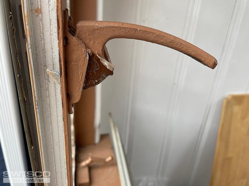 circa 1950s steel window crank out Locking mechanisms : SWISCO.com