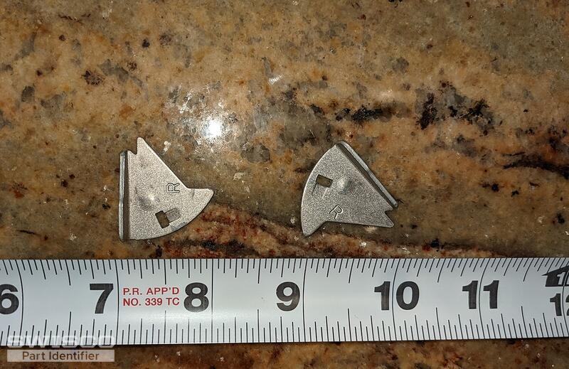 2001 Pella Proline Casement Window Screen Knife Latch : SWISCO.com