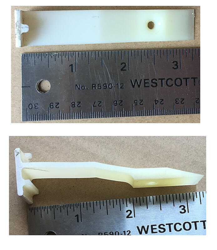 Need replacement top sash guide : SWISCO.com