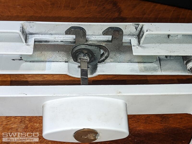 Patio door handle with key lock : SWISCO.com