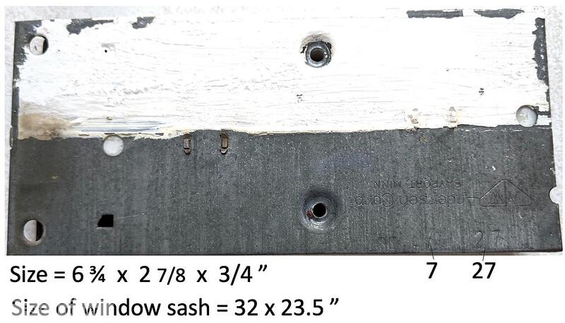 Andersen Window Sash balance : SWISCO.com