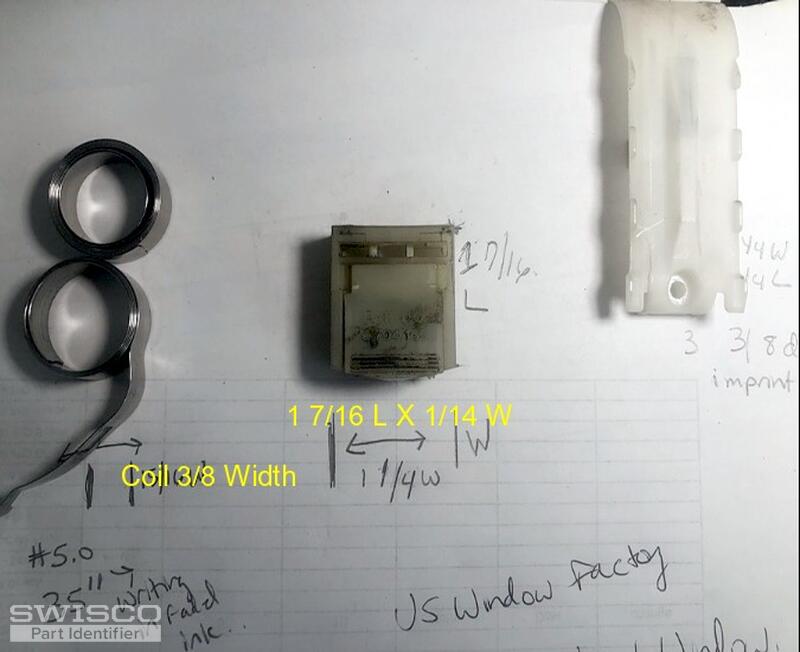 Vinyl window coil balance parts : SWISCO.com