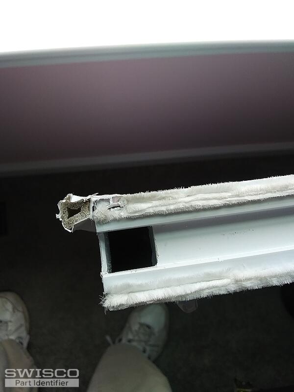 Silver line by Anderson window pivit (balance bar) bar housing : SWISCO.com