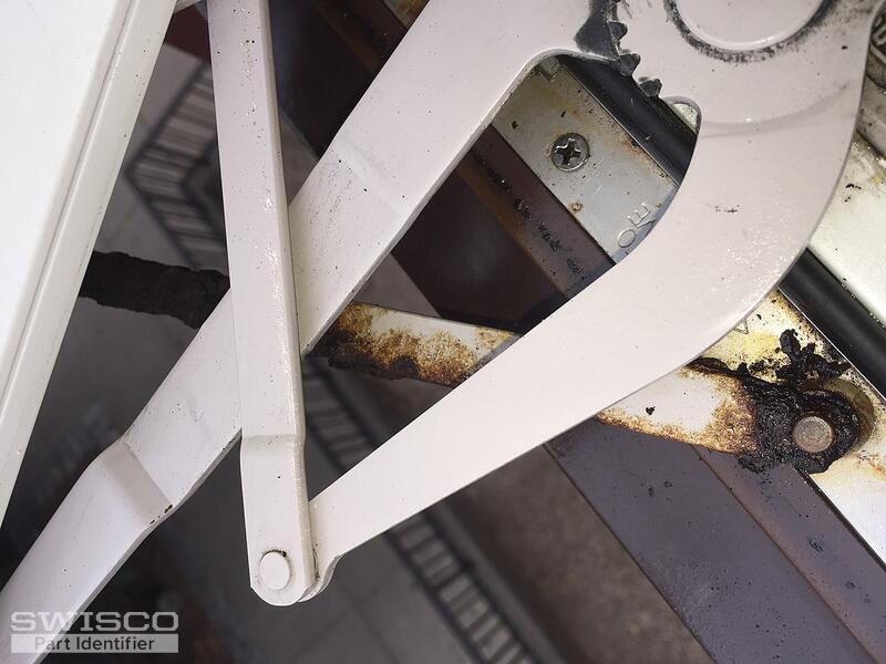 Stainless steel hinge arm track replacement : SWISCO.com