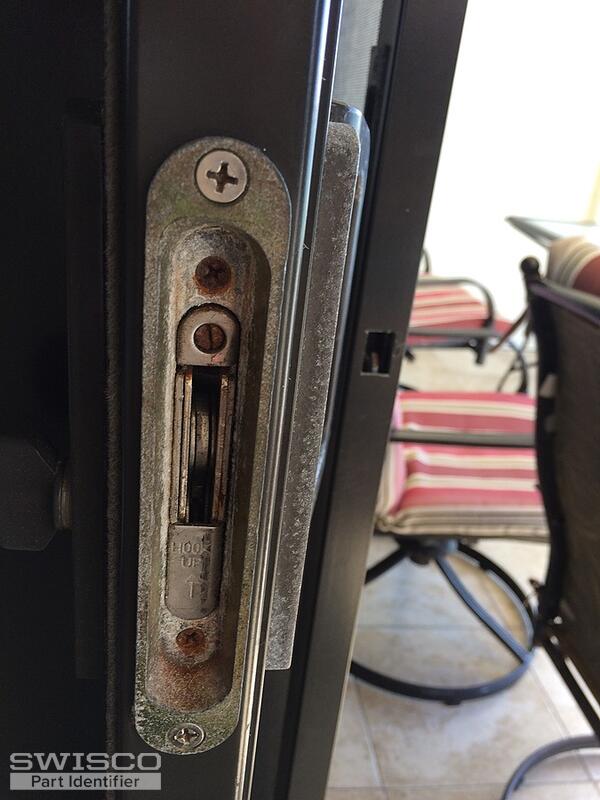 Mounting plate for Traco sliding door latch : SWISCO.com