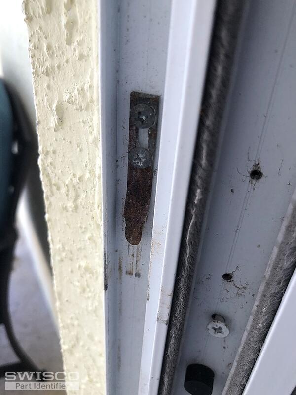 Patio sliding screen door lock hardware : SWISCO.com