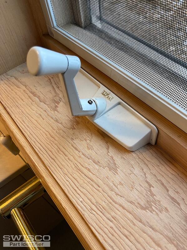 Kk window crank handle and screw : SWISCO.com