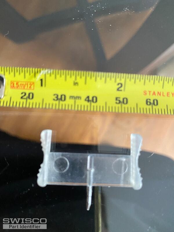 Pella wood window grille plastic pin/clip year 2000 : SWISCO.com