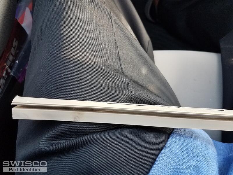 Can't identify a replacement snap-in check rail for double hung windows ...
