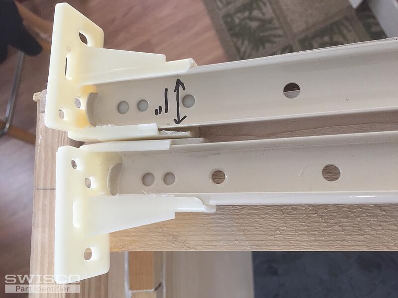 How I installed your 32-119 drawer brackets : SWISCO.com