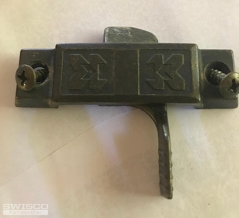 Krestmark window lock (1986) : SWISCO.com