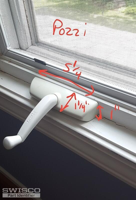 Pozzi window crank trim : SWISCO.com
