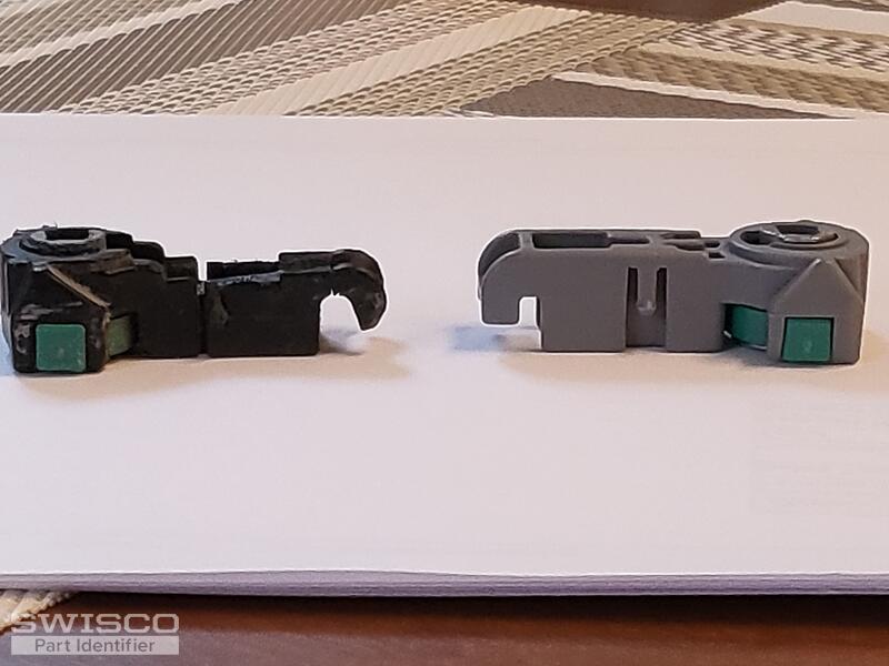 Replacement pivot lock shoe for a Pella double hung window (made 2003 ...