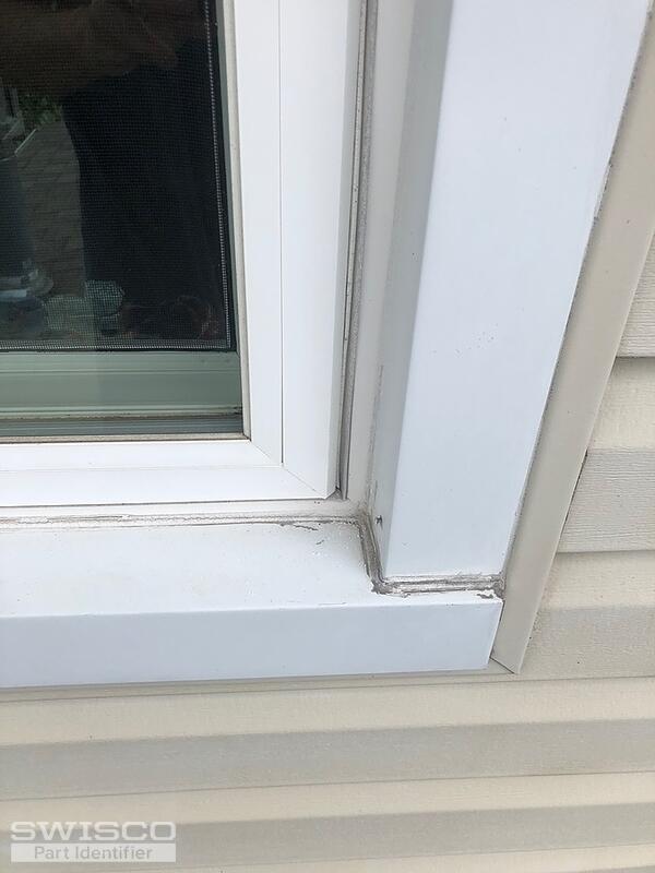 3/8" x 1/2" weather stripping for Viwinco casement window : SWISCO.com